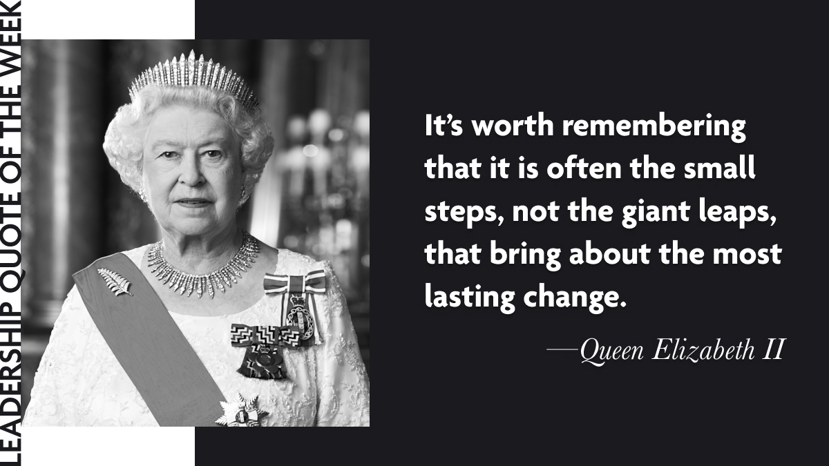 Inspirational Leadership Quotes | Queen Elizabeth | Laidlaw Scholars ...