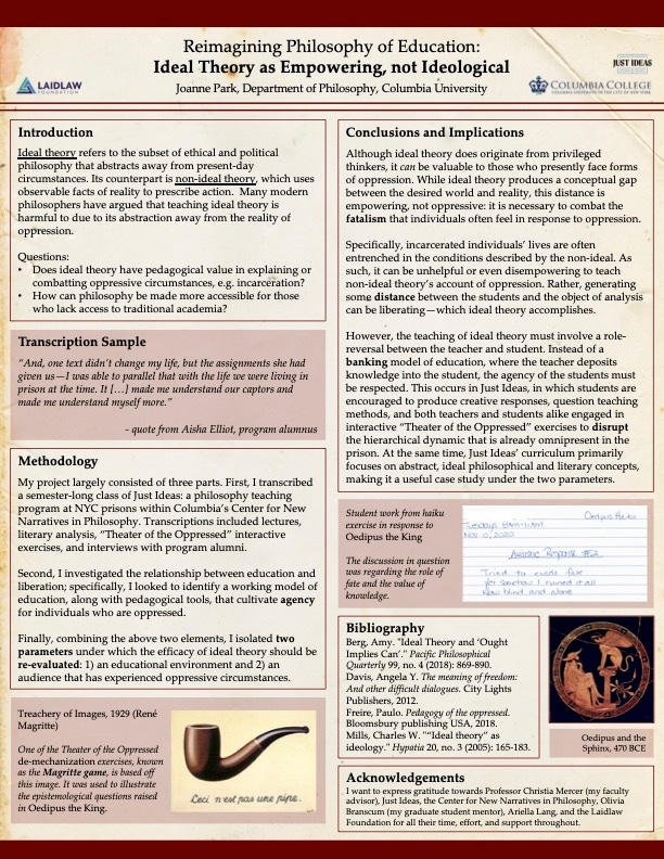 2021 Columbia Research Symposium Poster | Laidlaw Scholars Network
