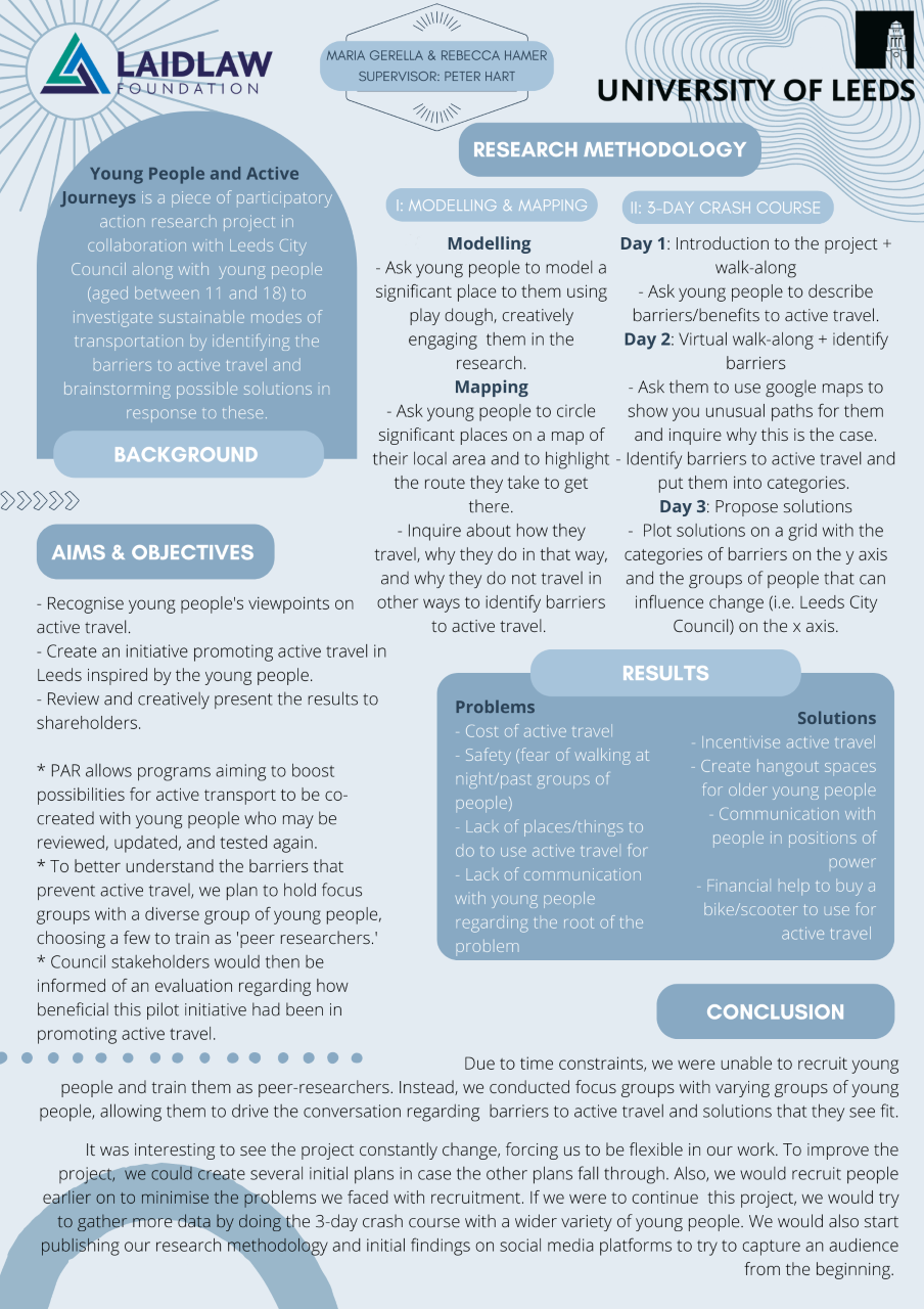 Research Project Summary Poster | Laidlaw Scholars Network